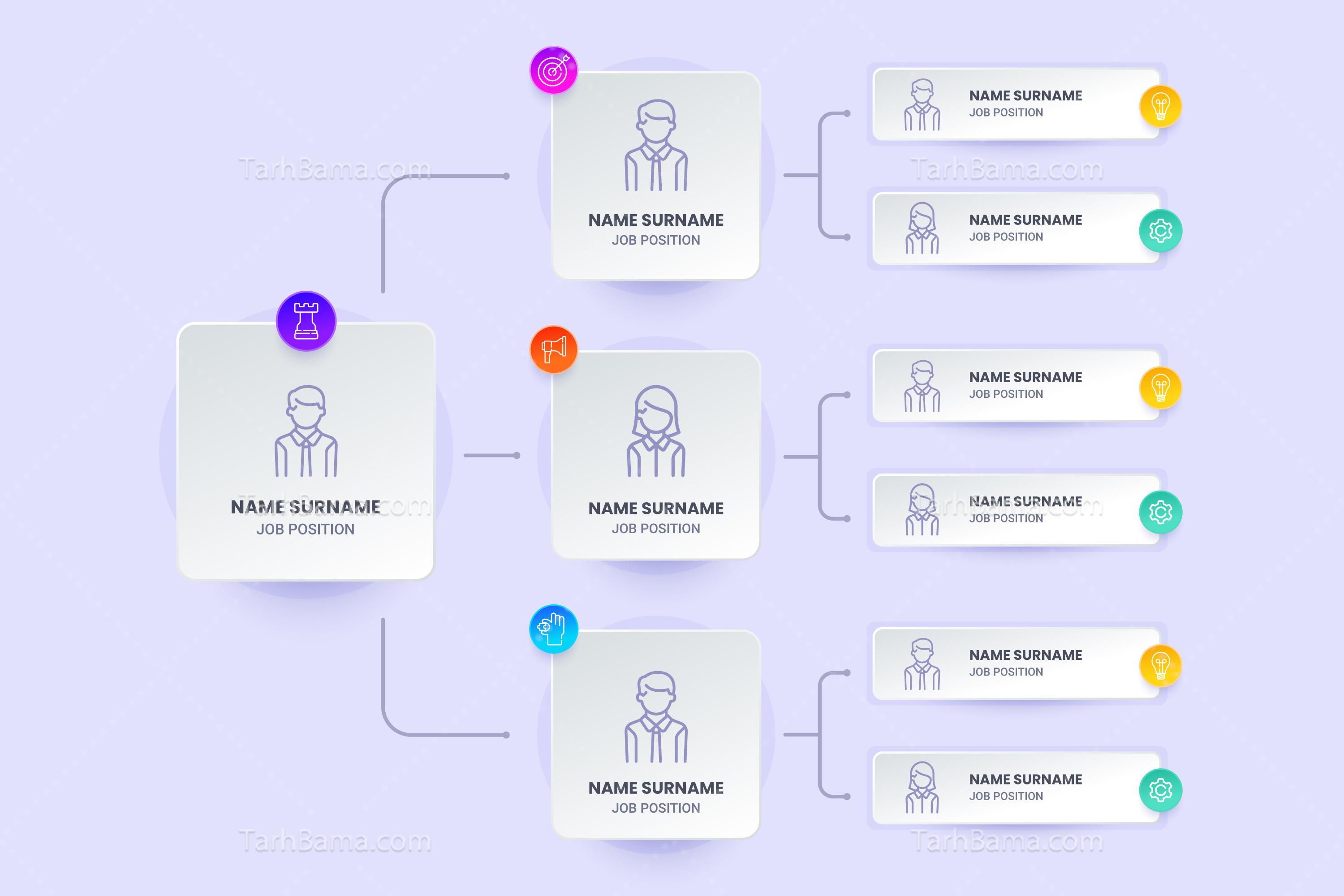وکتور اینفوگرافیک چارت | طرح با ما